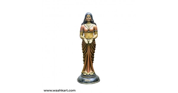 Buy Indian Lady Welcome Statue l Online Products in India - waahkart.com
