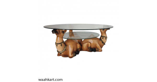 Buy Royal Rajasthani Camel Center Table (without glass) l Online Tables ...